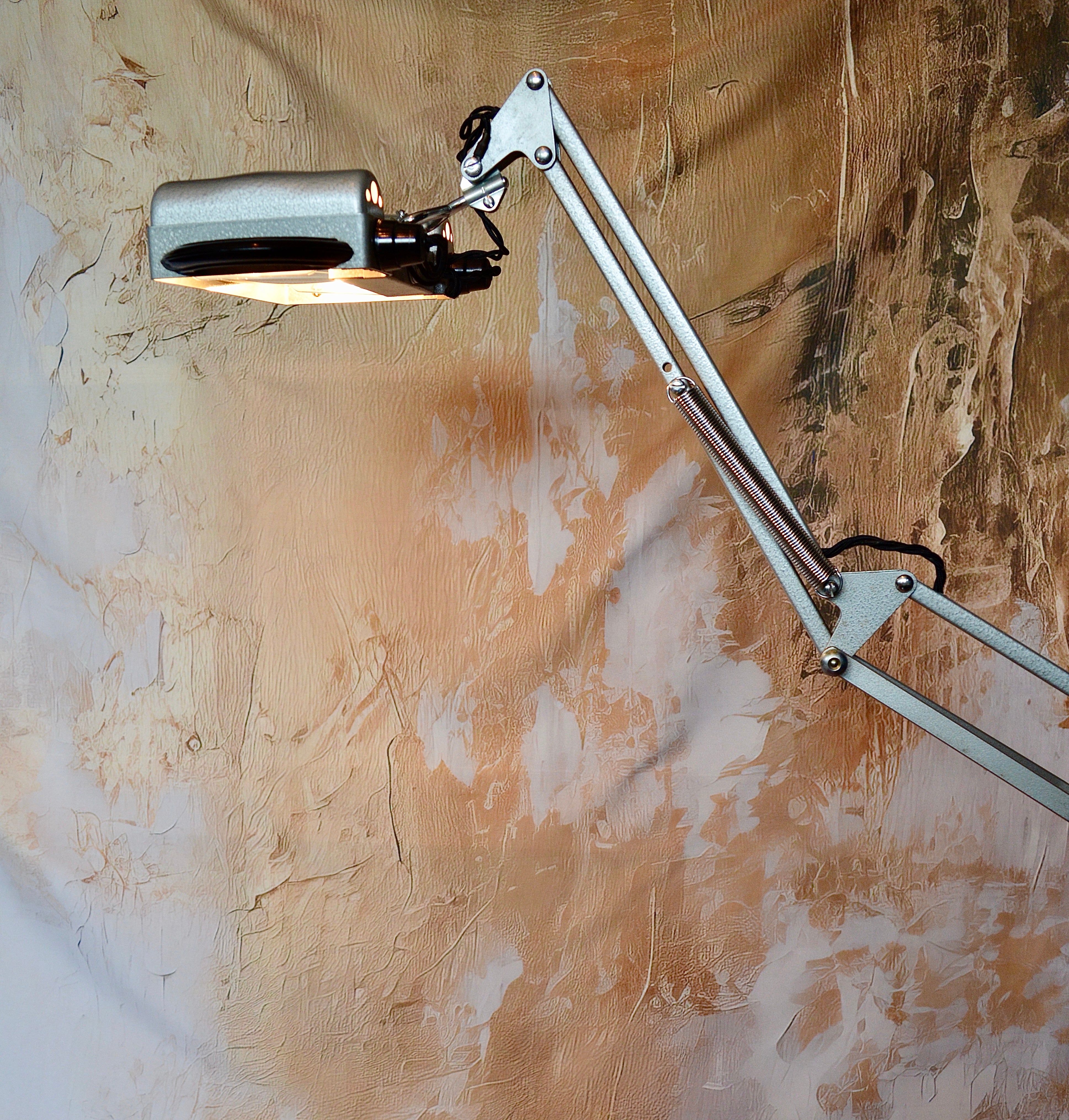 Rare Herbert Terry Magnifiying 1431 Task Lamp – Echoes Of Time