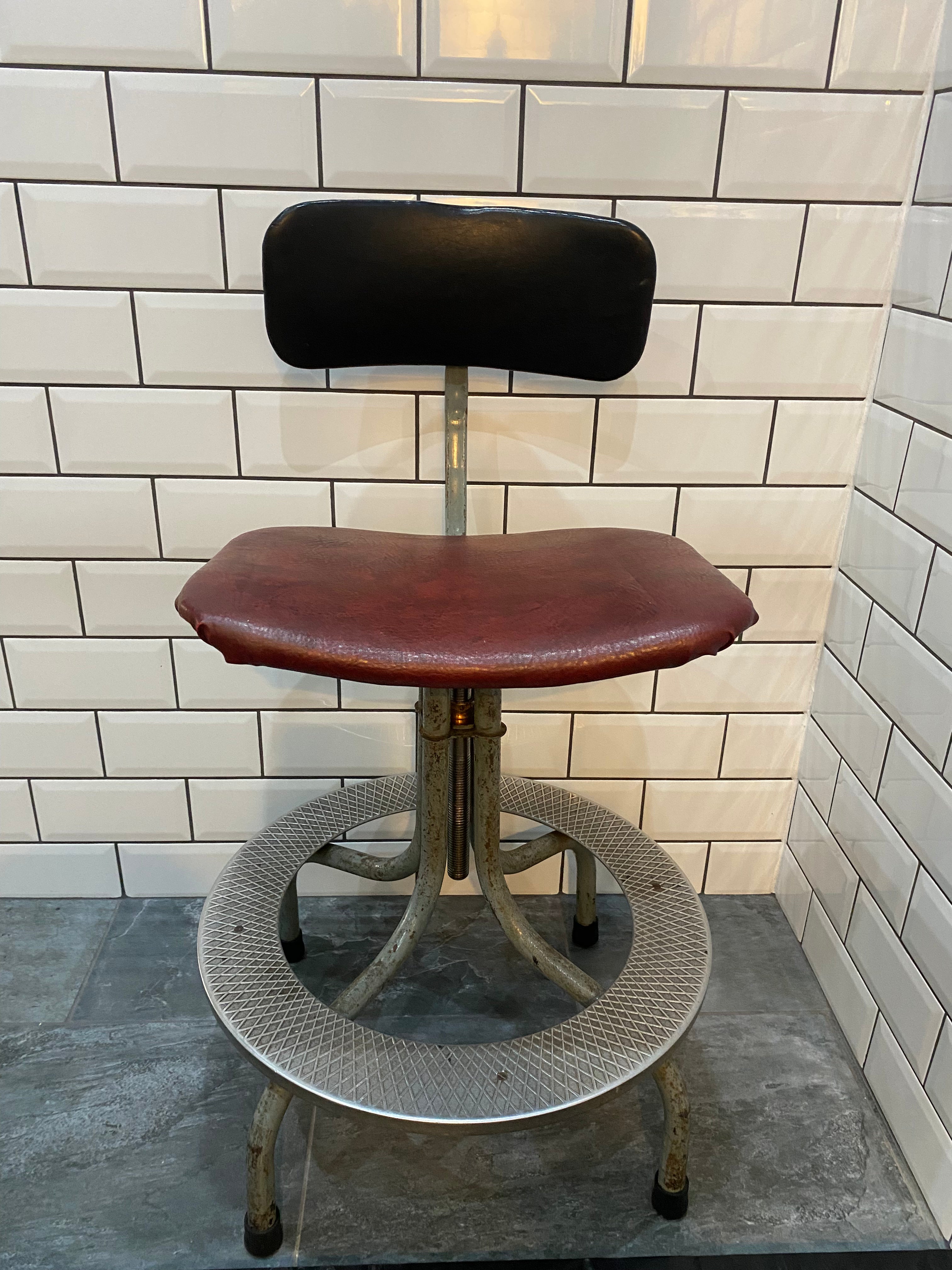 1950s TANSAD Machinists Chair – Echoes Of Time